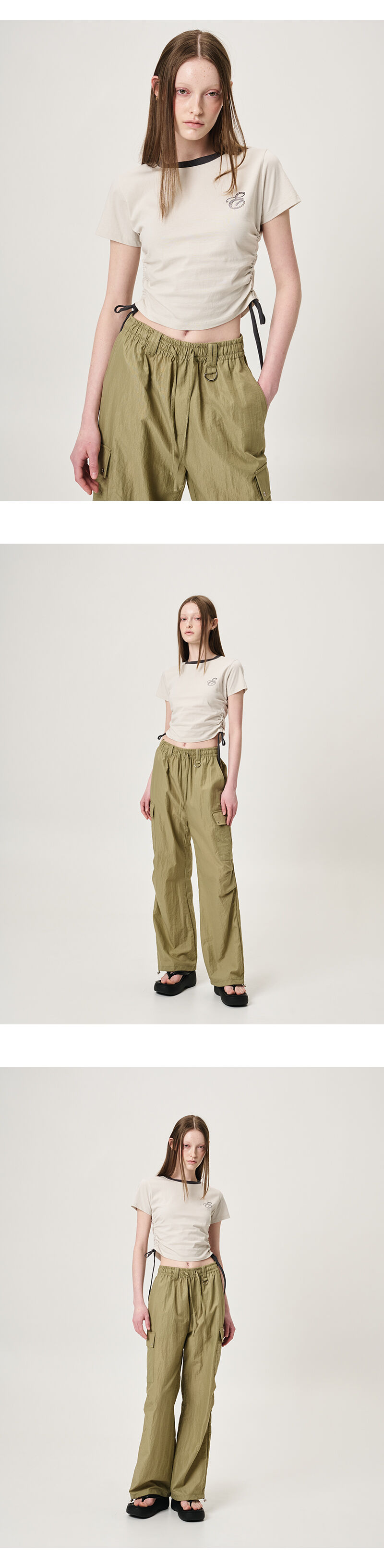 Eyelet Pocket 2-Way Cargo Pants, Khaki - 감도 깊은 취향 셀렉트샵 29CM