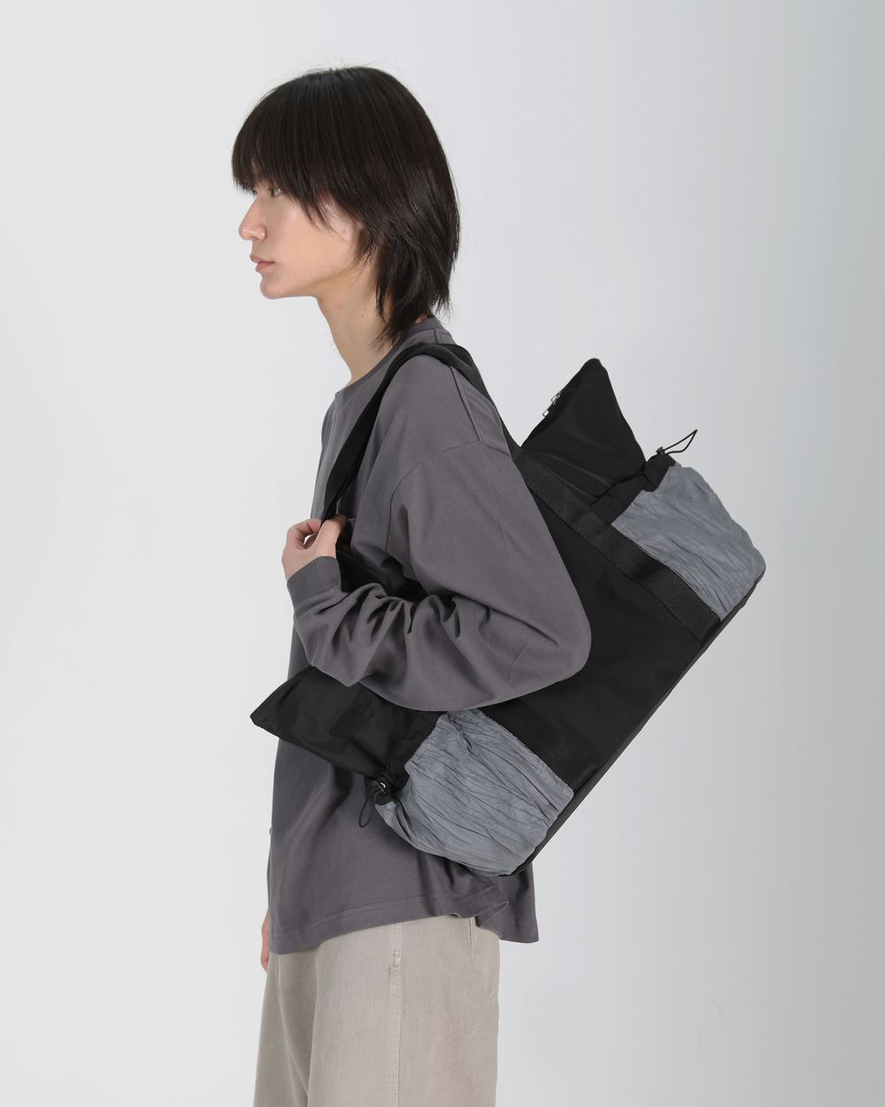 POOLING TOTE BAG GREY - 감도 깊은 취향 셀렉트샵 29CM