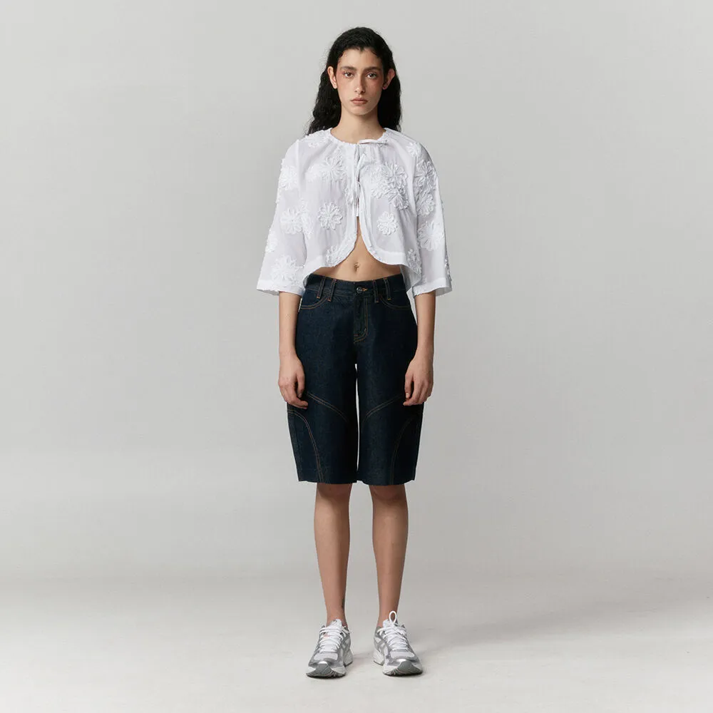 HALF STITCHED PANTS (INDIGO BLUE) - 감도 깊은 취향 셀렉트샵 29CM