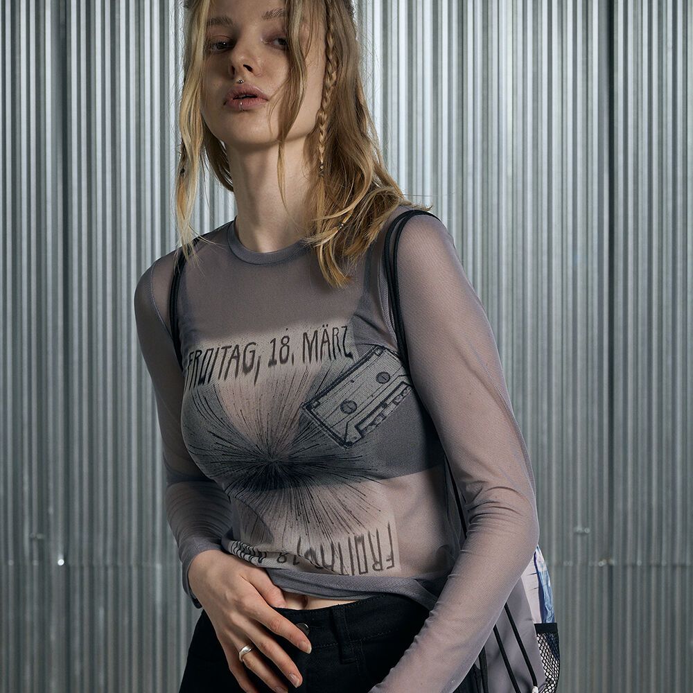 X-RAY MESH LONGSLEEVE - 감도 깊은 취향 셀렉트샵 29CM