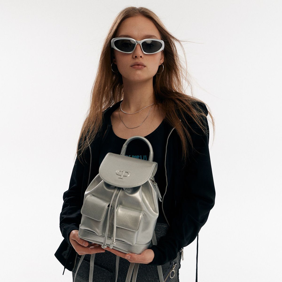CHRISTINE MINI BACKPACK(SILVER GLASS) - 감도 깊은 취향 셀렉트샵 29CM