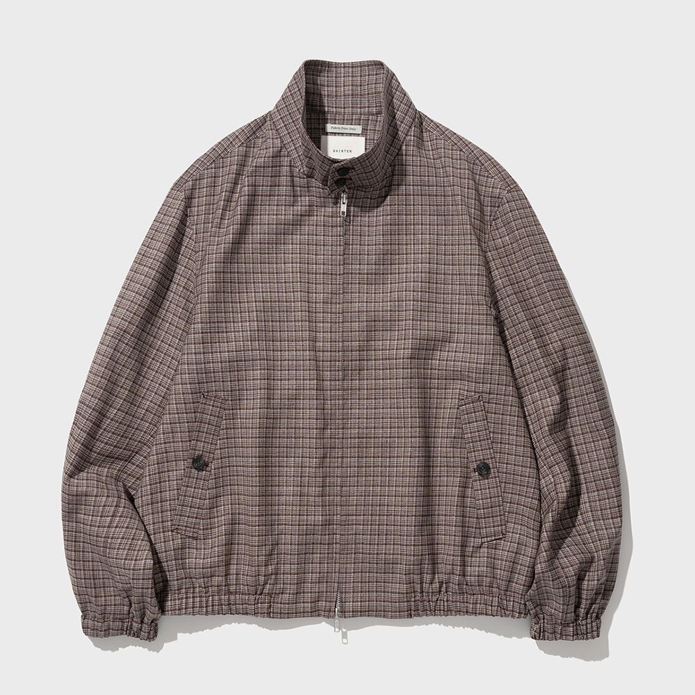 TOM BLOUSON JACKET (RED BROWN) - 감도 깊은 취향 셀렉트샵 29CM