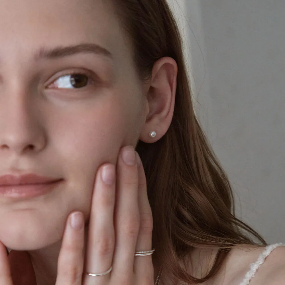 4mm Pearl Stud E - 감도 깊은 취향 셀렉트샵 29CM