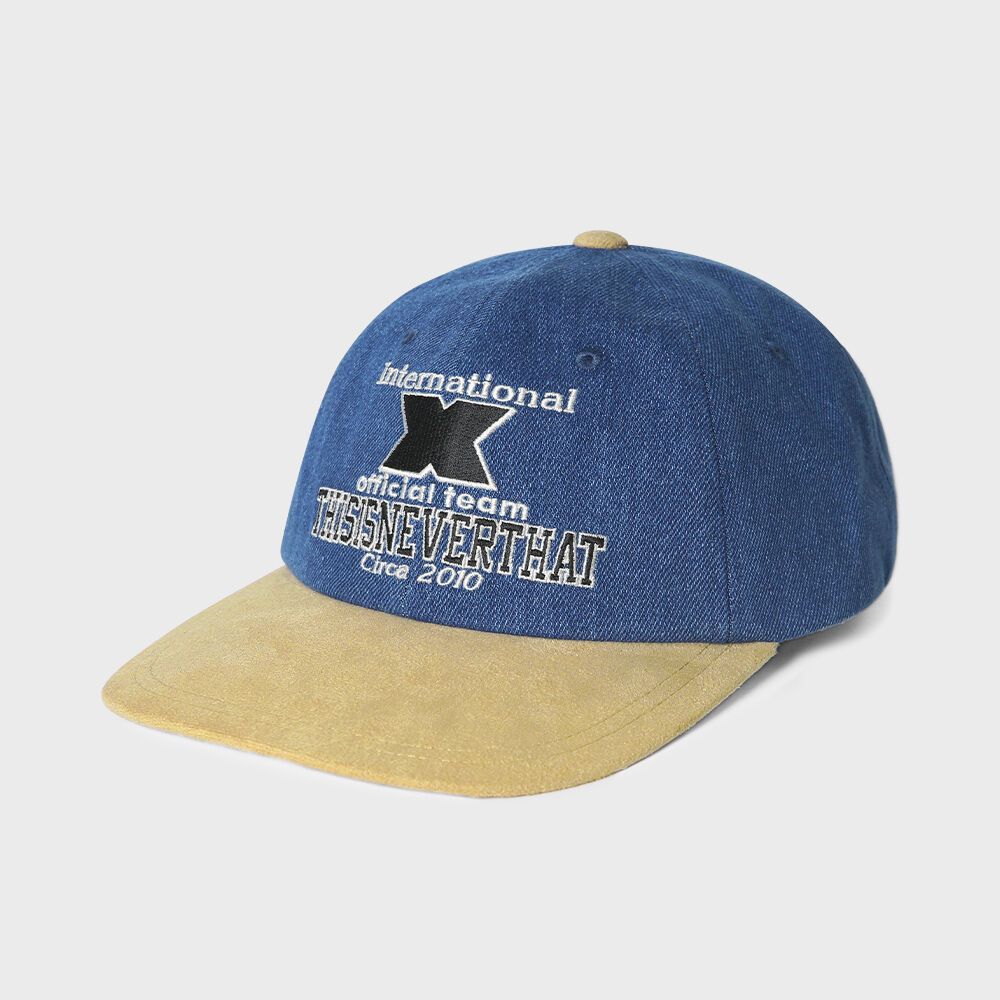 X-INTL. Denim Cap Blue - 감도 깊은 취향 셀렉트샵 29CM