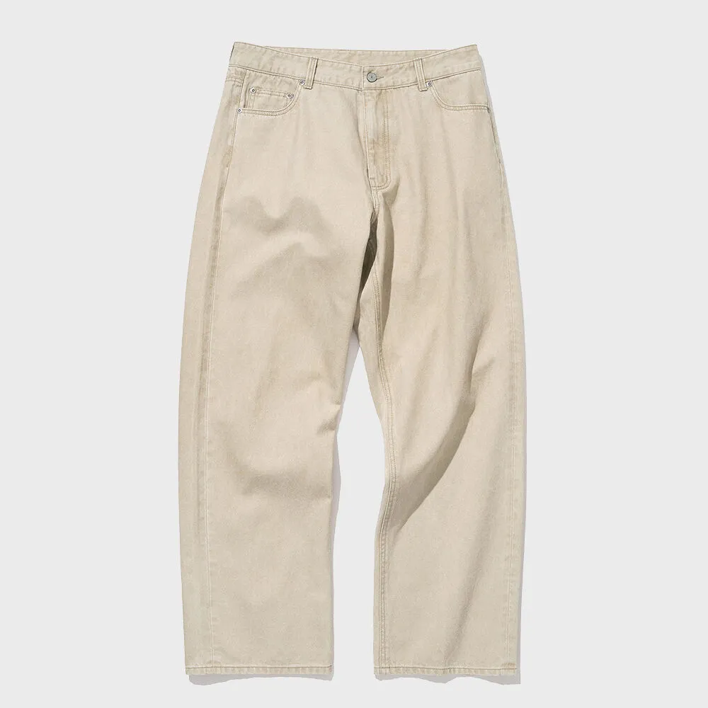 comfort denim surfur dyeing pants beige - 감도 깊은 취향 셀렉트샵 29CM