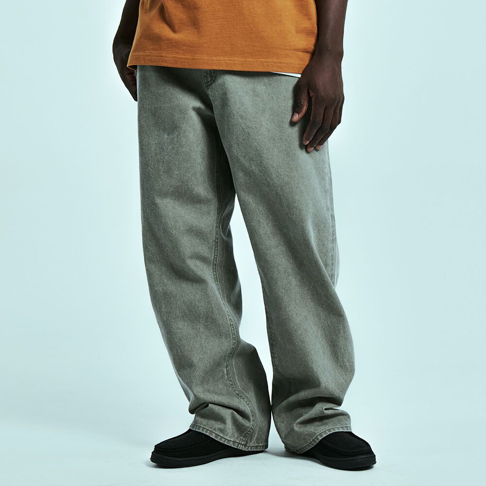 comfort denim surfur dyeing pants sage green - 감도 깊은 취향 셀렉트샵 29CM