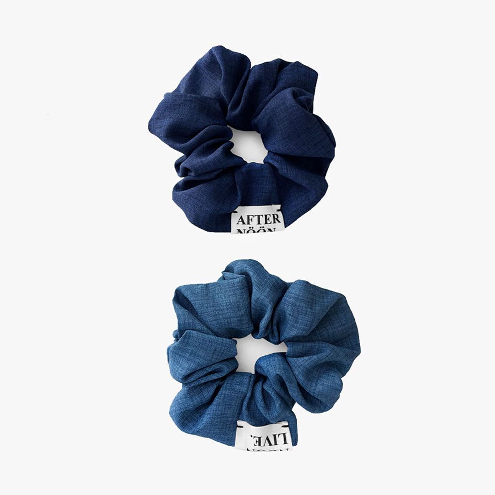 Afternoonlive Denim Scrunchie (2C) - 감도 깊은 취향 셀렉트샵 29CM