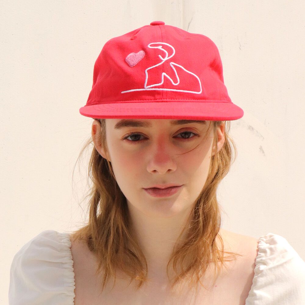FEELING HEART VINTAGE RED BALL CAP - 감도 깊은 취향 셀렉트샵 29CM