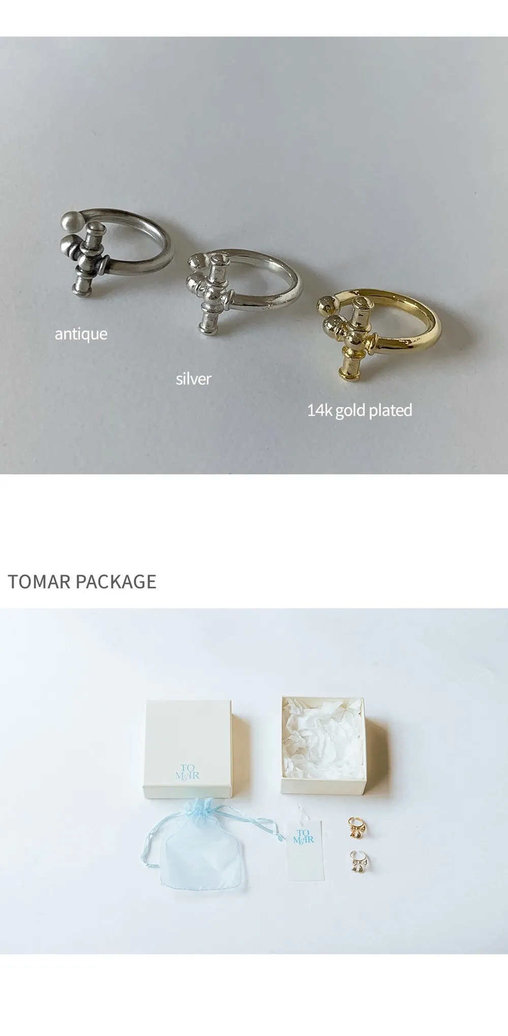 [tomar] Cross ring - 감도 깊은 취향 셀렉트샵 29CM