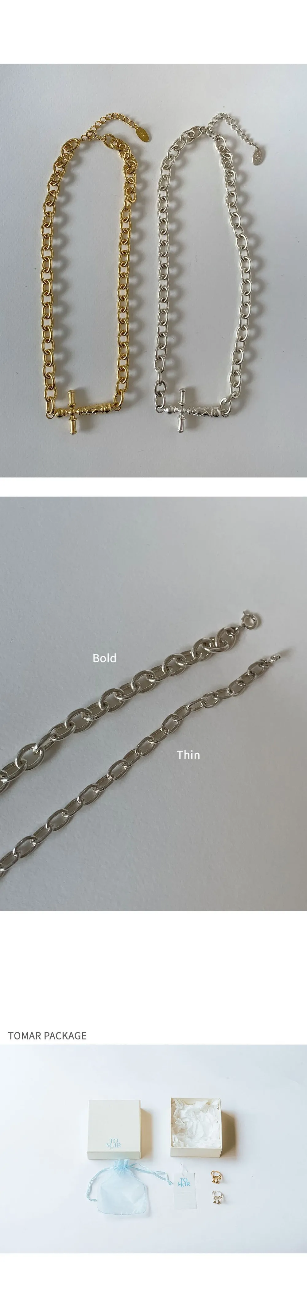 [tomar] Cross choker necklace (bold) - 감도 깊은 취향 셀렉트샵 29CM