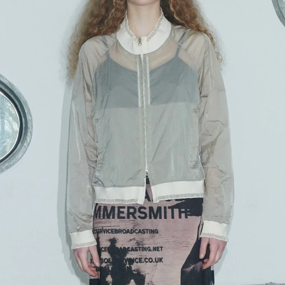 SHIRRING BAND BLOUSON (IVORY) - 감도 깊은 취향 셀렉트샵 29CM