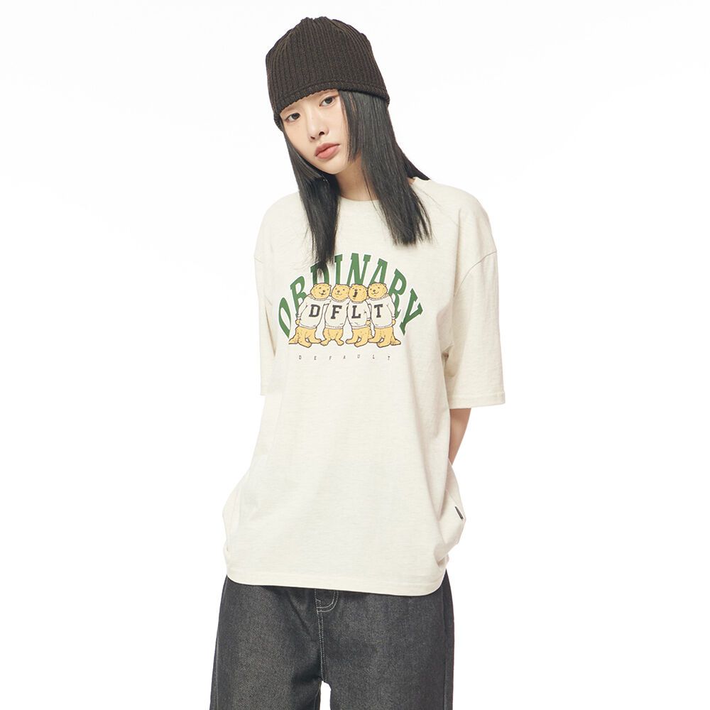 오디러니 옵터 반팔티 오트밀 - 감도 깊은 취향 셀렉트샵 29CM