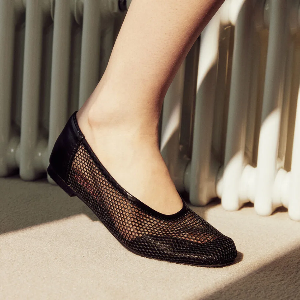 km061_피쉬넷 플랫 슈즈 ㅣ 3colors - 감도 깊은 취향 셀렉트샵 29CM