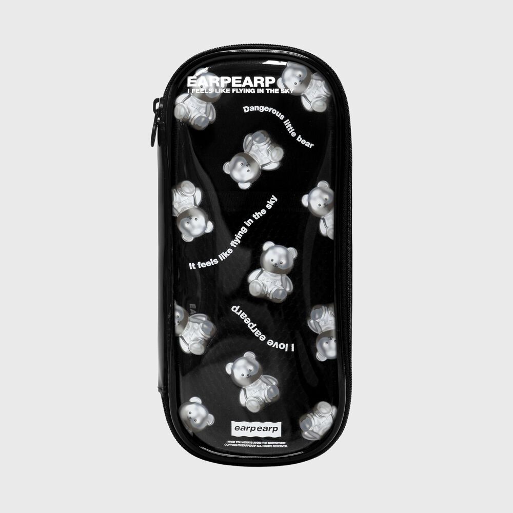 STEEL COVY PATTERN-BLACK(PVC필통) - 감도 깊은 취향 셀렉트샵 29CM