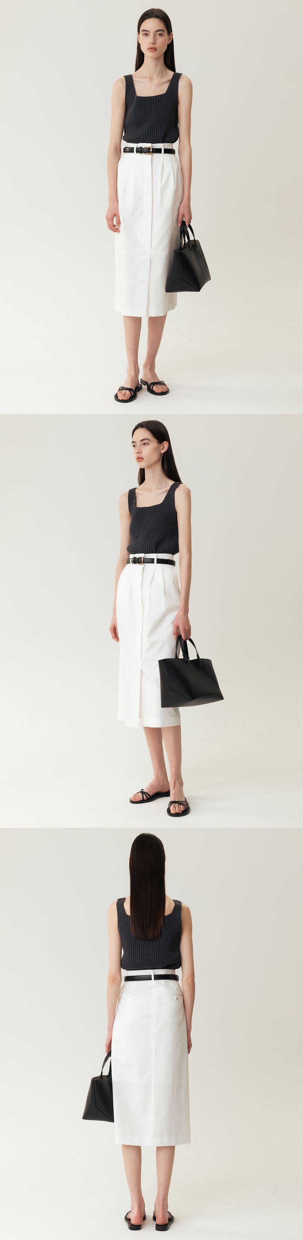 RESORT23 Ribbed Sleeveless Dark-Navy - 감도 깊은 취향 셀렉트샵 29CM