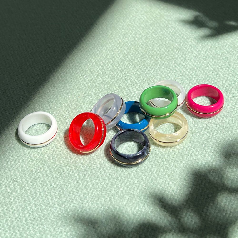 golden circle color ring (9colors) - 감도 깊은 취향 셀렉트샵 29CM