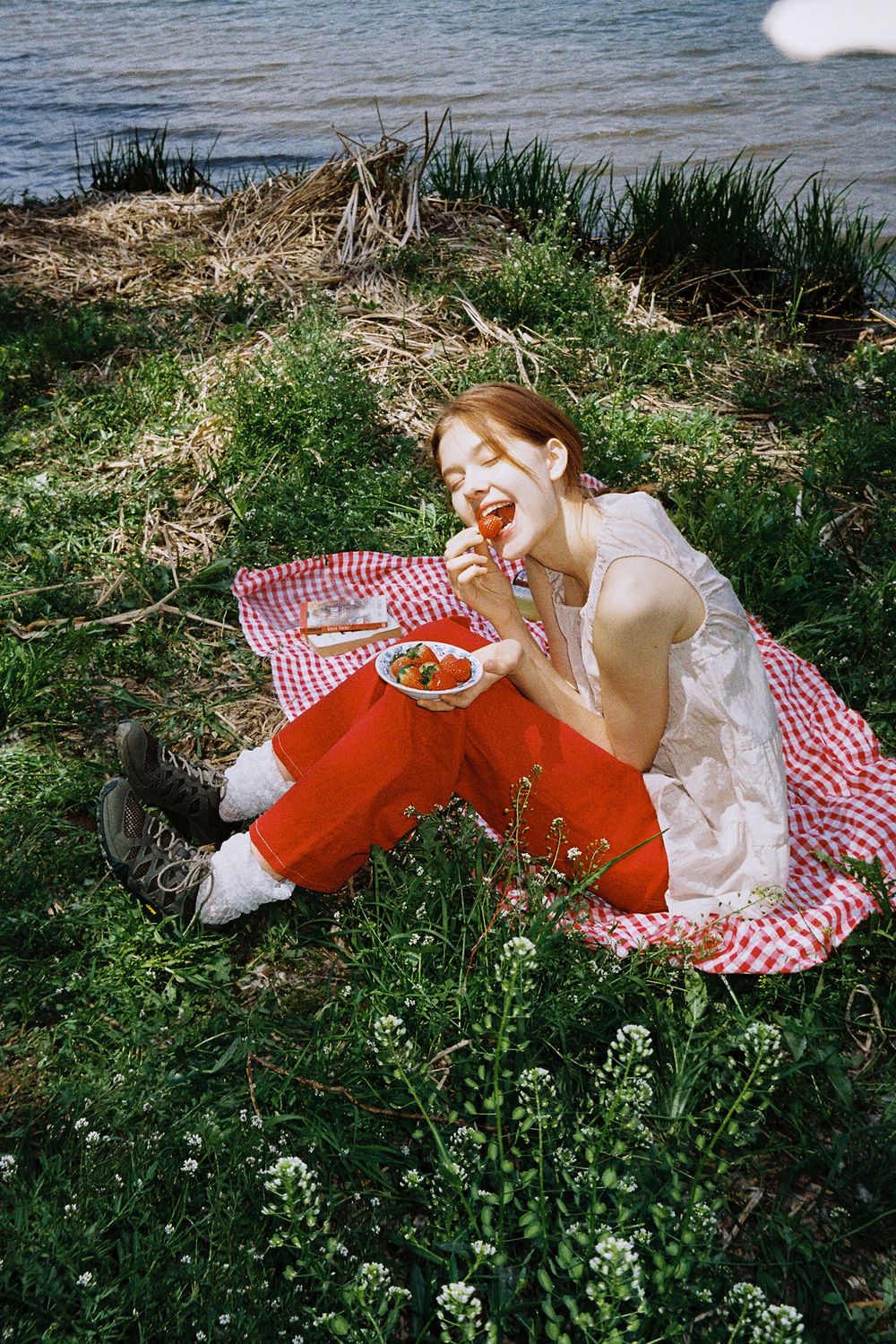 LINEN PANTS BERRY - 감도 깊은 취향 셀렉트샵 29CM