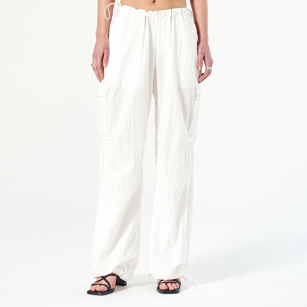 WAIST STOPPER CARGO PANTS (white) - 감도 깊은 취향 셀렉트샵 29CM