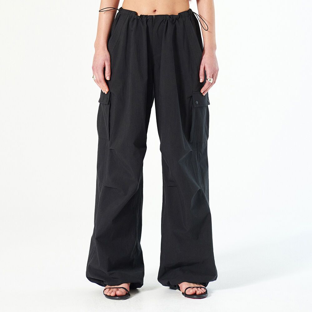 WAIST STOPPER CARGO PANTS (black) - 감도 깊은 취향 셀렉트샵 29CM