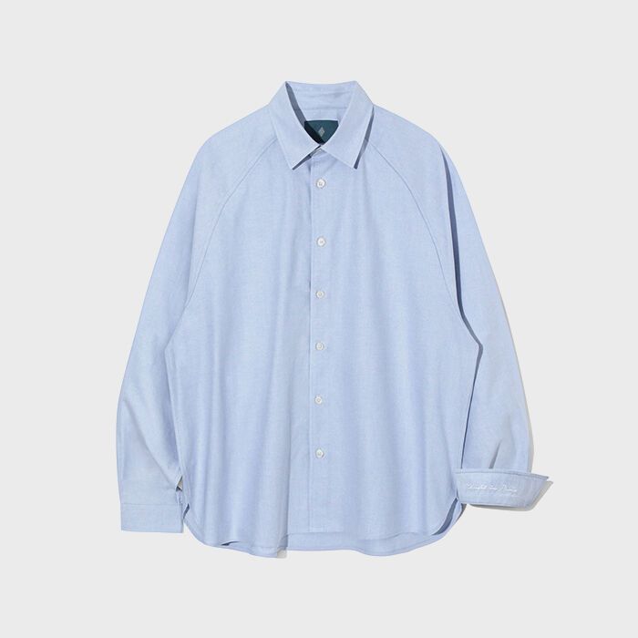 Z-Raglan Oxford Shrit S105 Cerulean Sky - 감도 깊은 취향 셀렉트샵 29CM