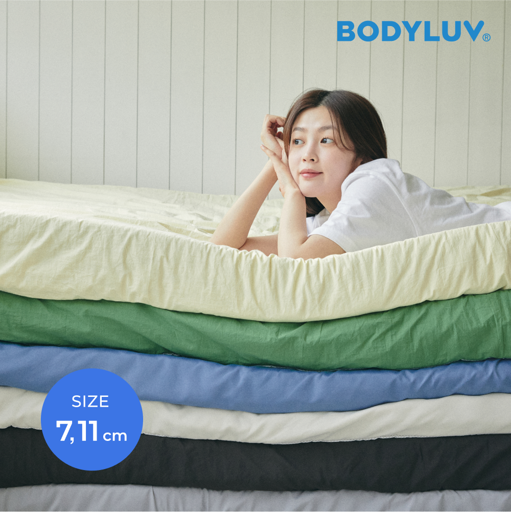 딥슬립 토퍼 매트리스 미디움패턴 ver2 (7cm/11cm)(폴리/바이오) - 감도 깊은 취향 셀렉트샵 29CM