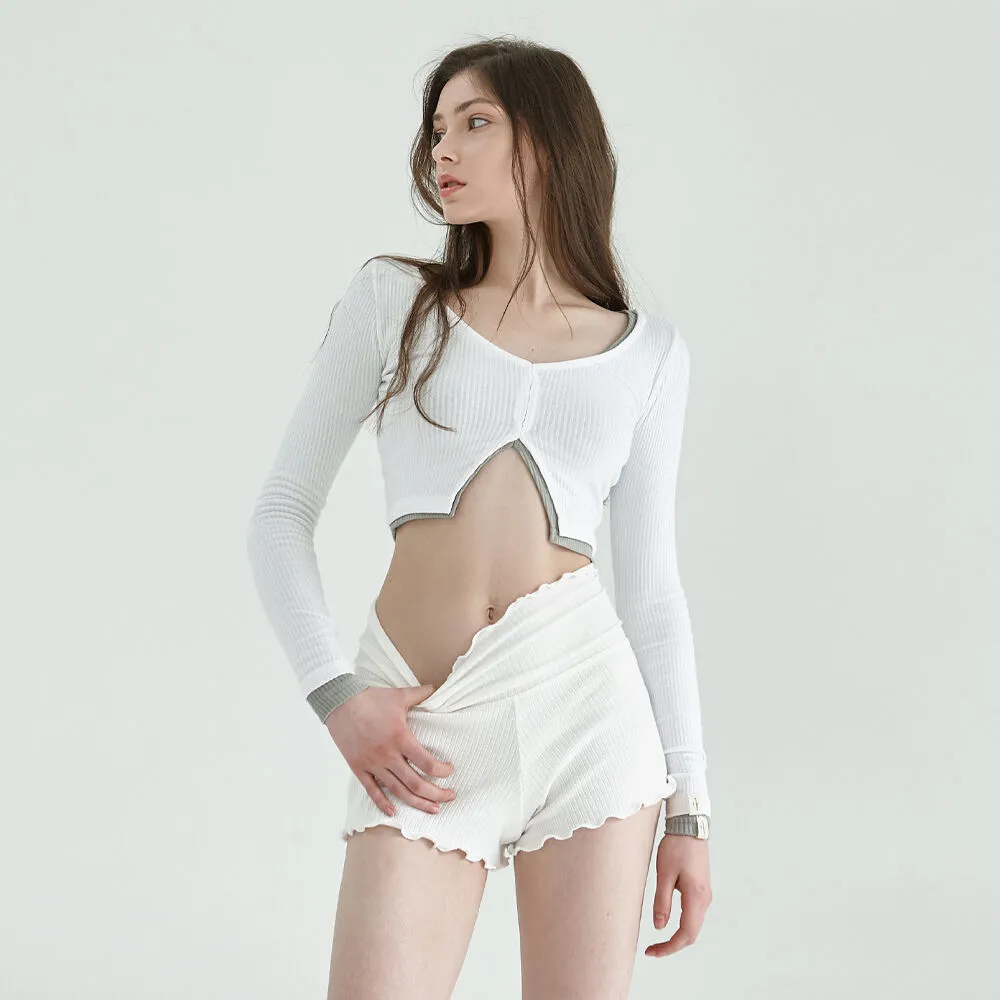 줄리아 골지 롱슬리브 DEVI-T0092-화이트 - 감도 깊은 취향 셀렉트샵 29CM