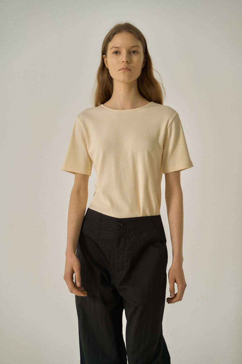 스쿱넥 티셔츠_4color - 감도 깊은 취향 셀렉트샵 29CM