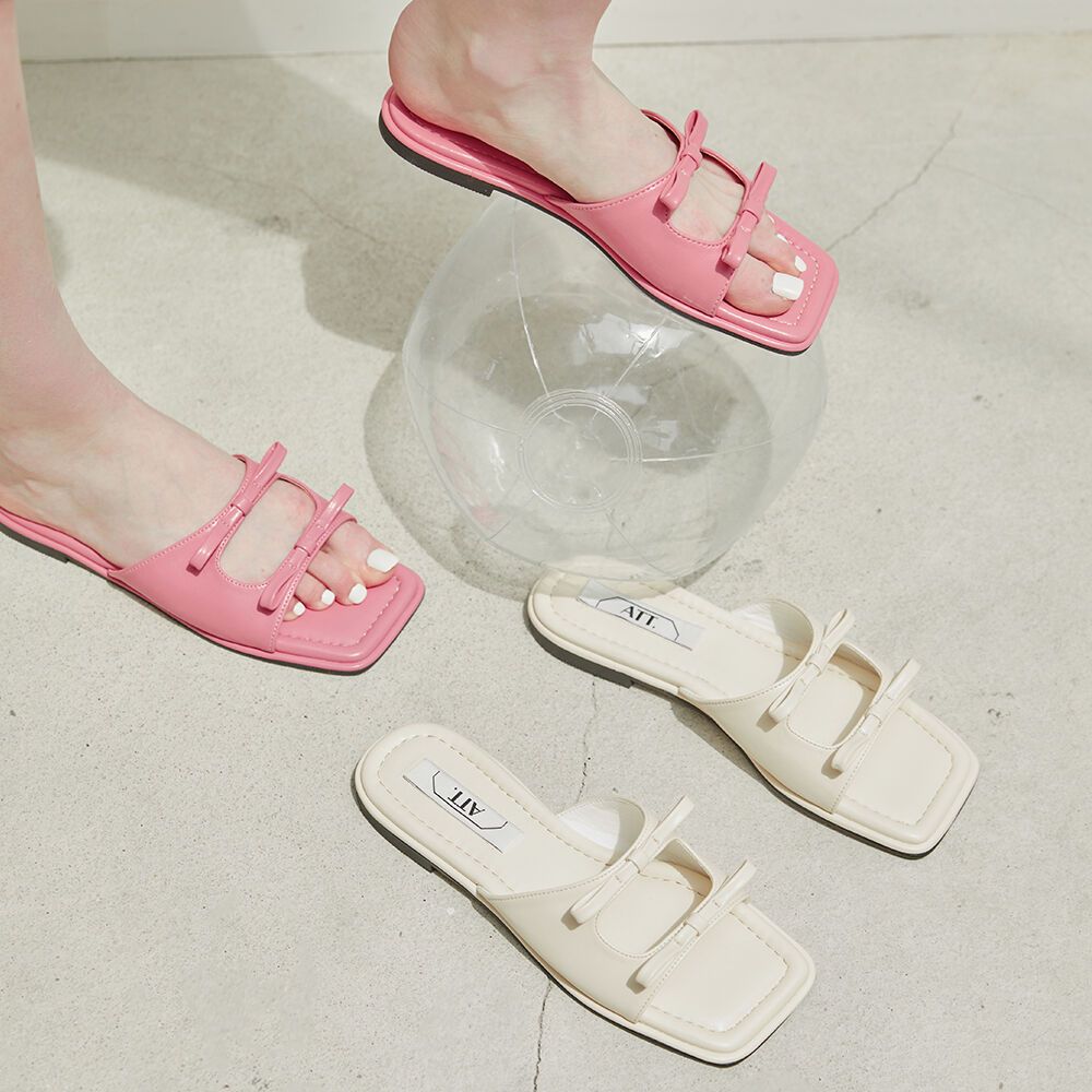 Ribbon Slide (4colors) - 감도 깊은 취향 셀렉트샵 29CM