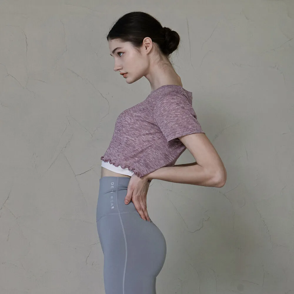 뉴웨이브 홀릭크롭 DEVI-T0018-미스트핑크 - 감도 깊은 취향 셀렉트샵 29CM