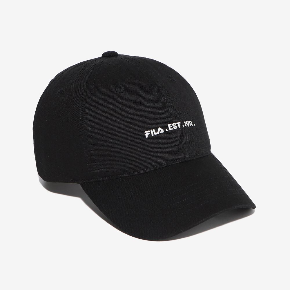 FILA EST 1911 볼캡 _ 스탠다드_FS3CPF5390X_BLK - 감도 깊은 취향 셀렉트샵 29CM