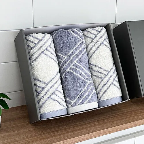 송월타올 호텔수건 몽블랑190g 세면타올 3매 선물세트 - 감도 깊은 취향 셀렉트샵 29CM