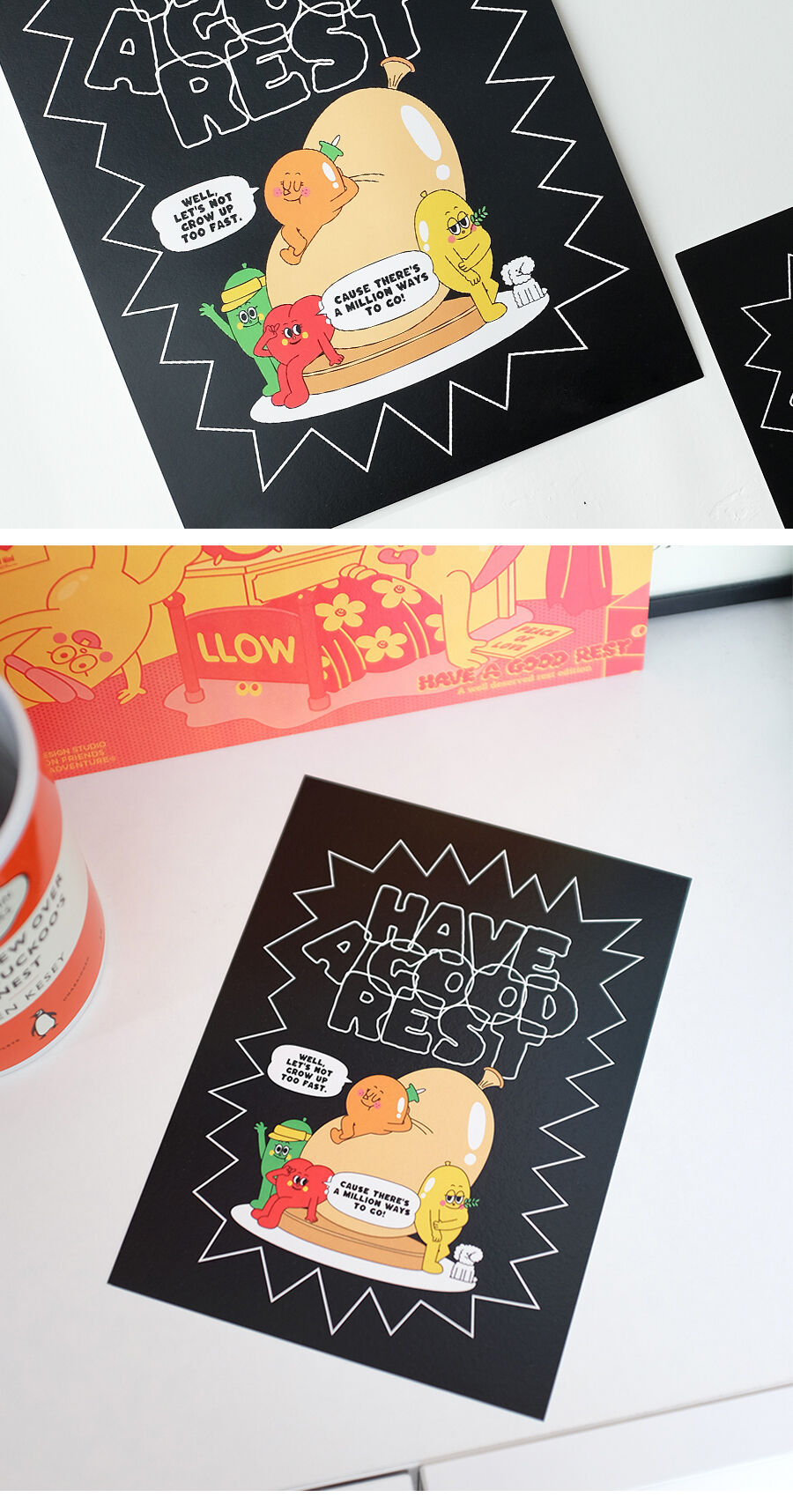 BFMA 빅엽서 GR 헤브어굿레스트 블랙 - 감도 깊은 취향 셀렉트샵 29CM