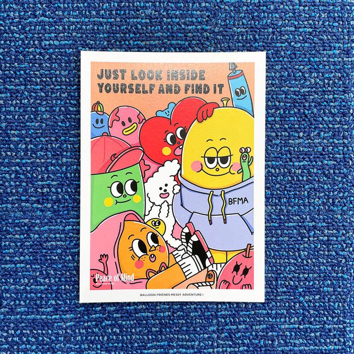 BFMA POM 룩인사이드 일러스트 엽서 - 감도 깊은 취향 셀렉트샵 29CM