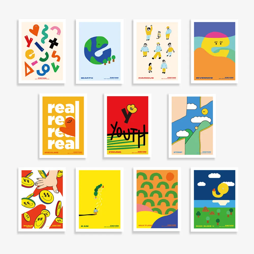 [KEEERI x BFMA] EVERYTHING 엽서 모음 11종 - 감도 깊은 취향 셀렉트샵 29CM