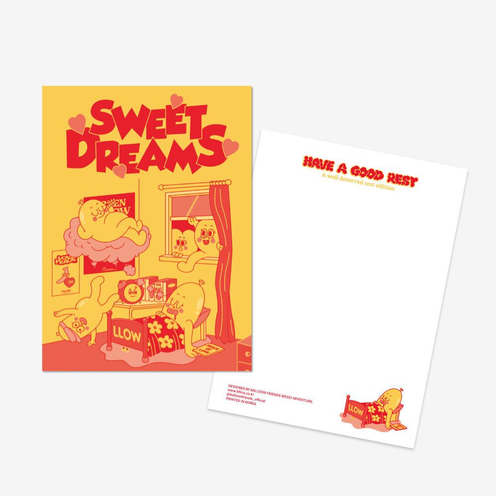 BFMA 빅엽서 GR 스윗드림 레드 - 감도 깊은 취향 셀렉트샵 29CM