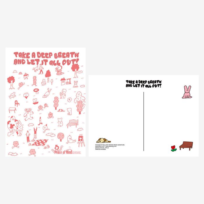 BFMA POM Deep Breath 일러스트 엽서 - 감도 깊은 취향 셀렉트샵 29CM