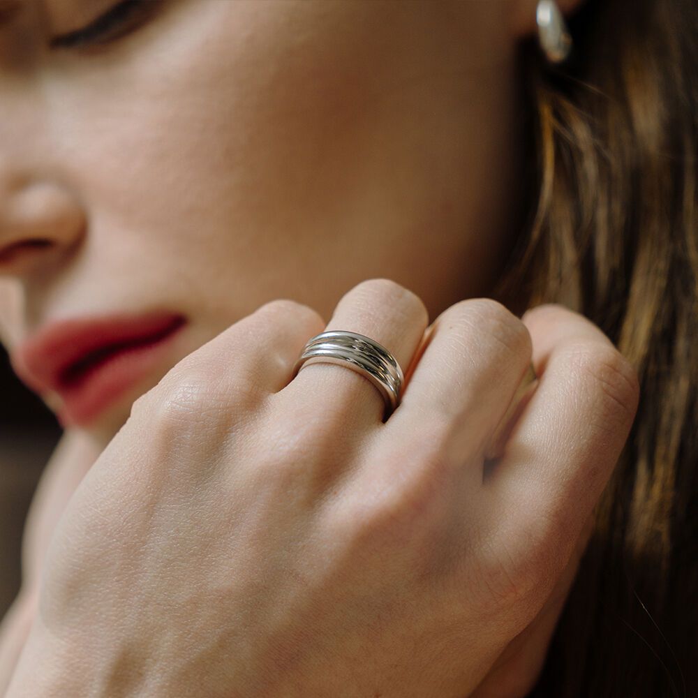 [Silver925]SD022 Layered open ring - 감도 깊은 취향 셀렉트샵 29CM