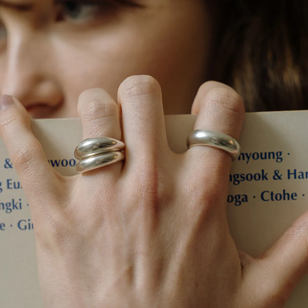 [Silver925]SD020 basic curve ring - 감도 깊은 취향 셀렉트샵 29CM