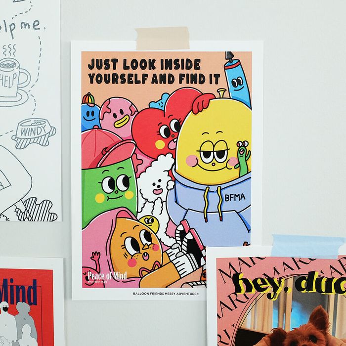 BFMA POM 룩인사이드 일러스트 엽서 - 감도 깊은 취향 셀렉트샵 29CM