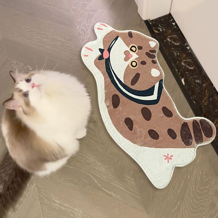 bookaz 털냥이 발매트 고양이 매트 인테리어 다용도 러그 카페트 - 감도 깊은 취향 셀렉트샵 29CM