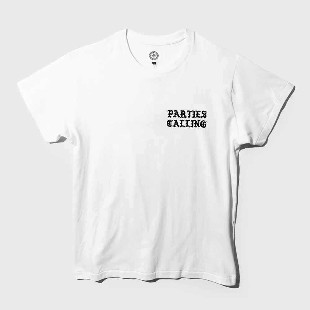 Creeper Letter Narrow Tee (WHITE) - 감도 깊은 취향 셀렉트샵 29CM