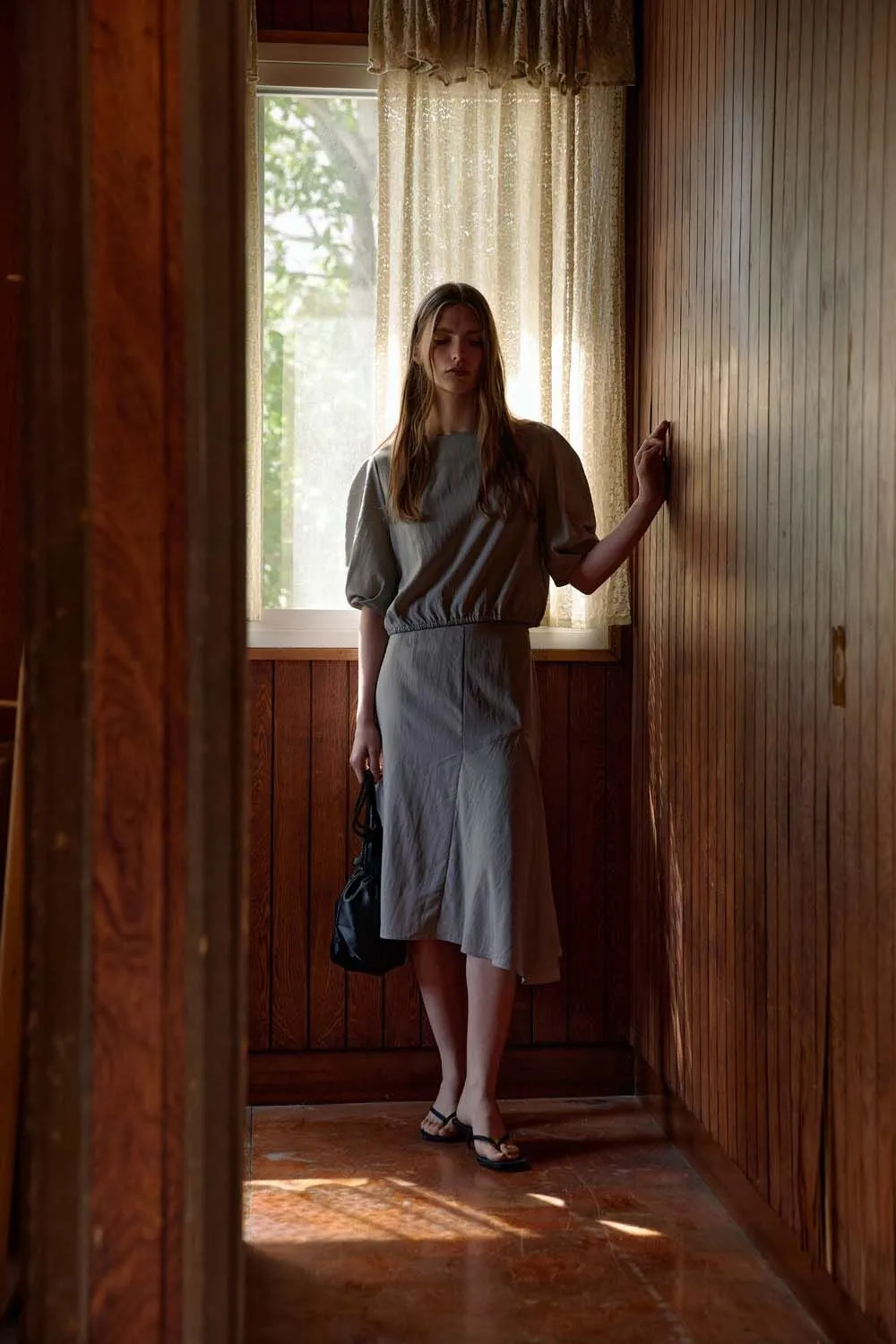 dear volume blouse-warm grey - 감도 깊은 취향 셀렉트샵 29CM