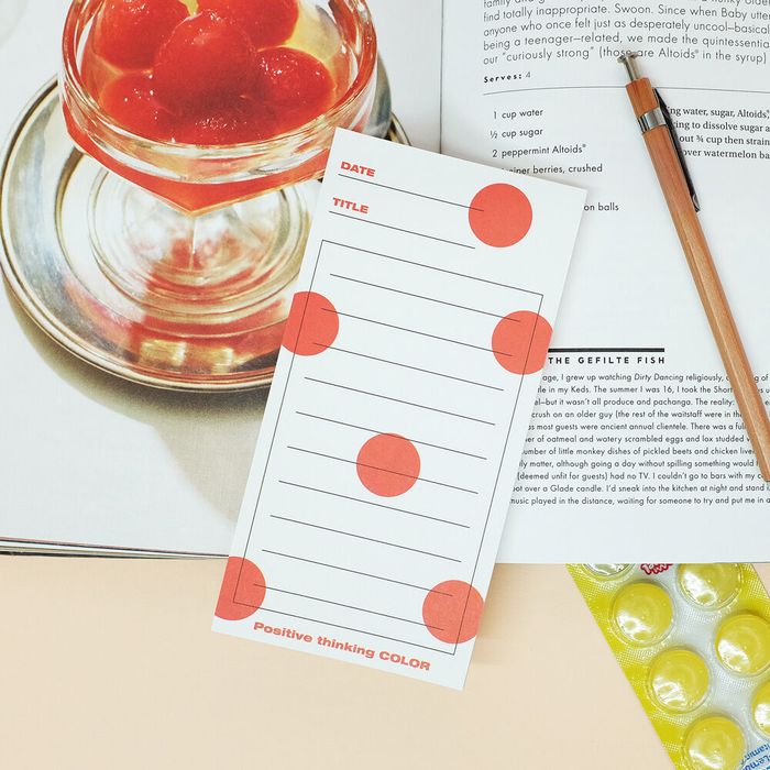 BFMA 오렌지 메모패드 L - 도트 - 감도 깊은 취향 셀렉트샵 29CM