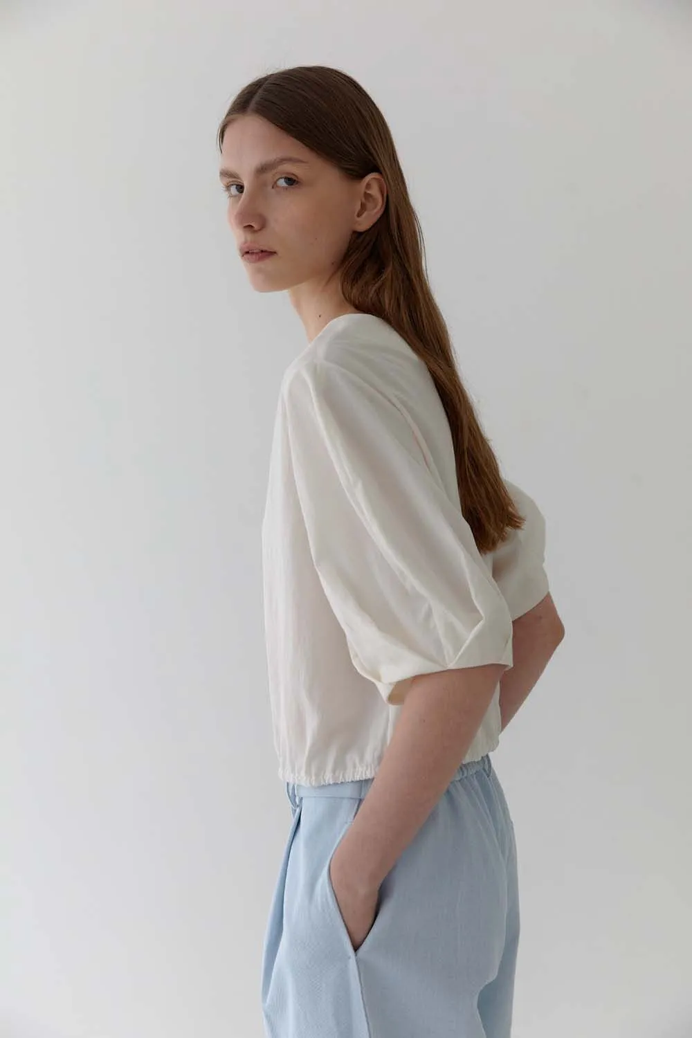 dear volume blouse-cream - 감도 깊은 취향 셀렉트샵 29CM