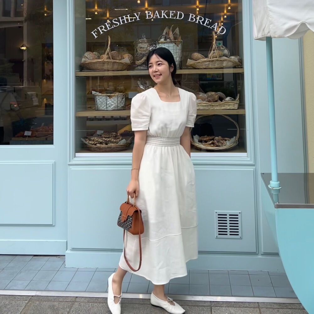 Ivy Smoking Dress_WHITE - 감도 깊은 취향 셀렉트샵 29CM