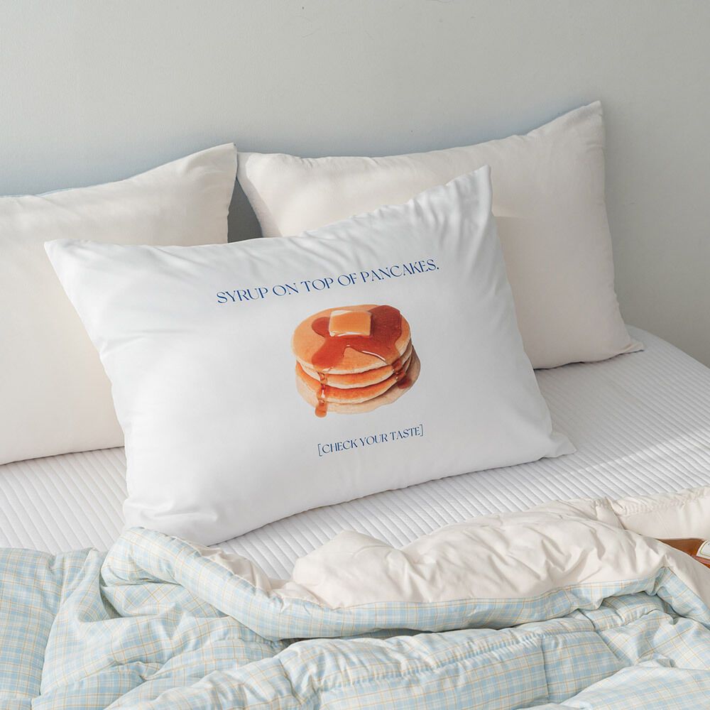 더블리 리리컬 프린팅 소프트마이크로 베개커버 50x70 허니스윗 - 감도 깊은 취향 셀렉트샵 29CM