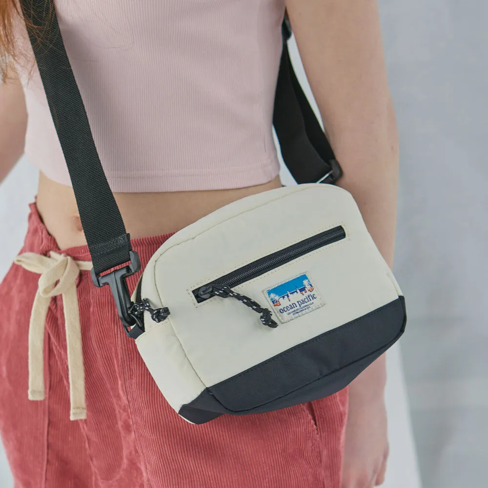 [OP]OCEAN PACIFIC LABEL CROSS BAG [2 COLOR] - 감도 깊은 취향 셀렉트샵 29CM