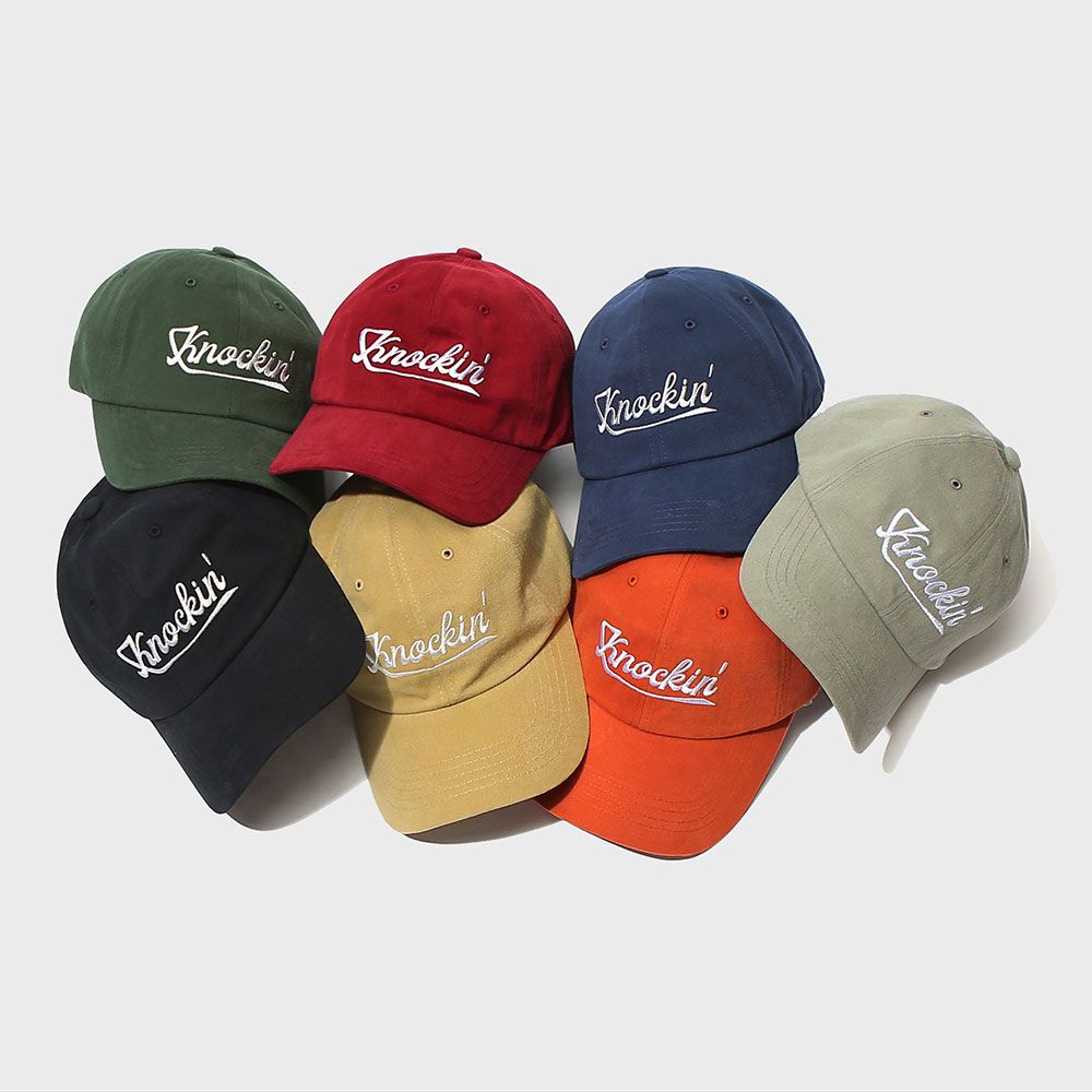 KNOCKIN LOGO B.B CAP [9 Colors] - 감도 깊은 취향 셀렉트샵 29CM