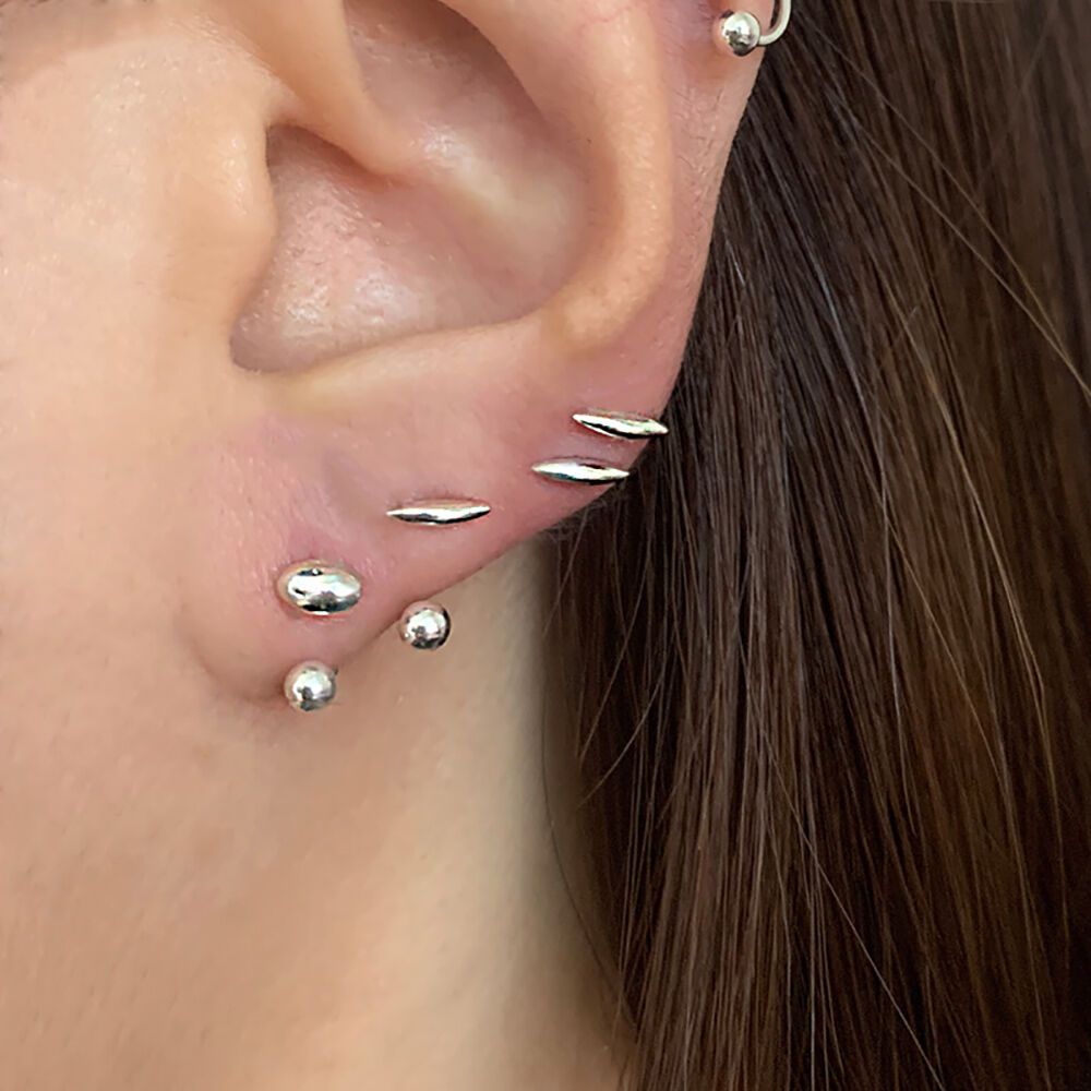 Rice Silver Piercing (C-Type) (single) - 감도 깊은 취향 셀렉트샵 29CM