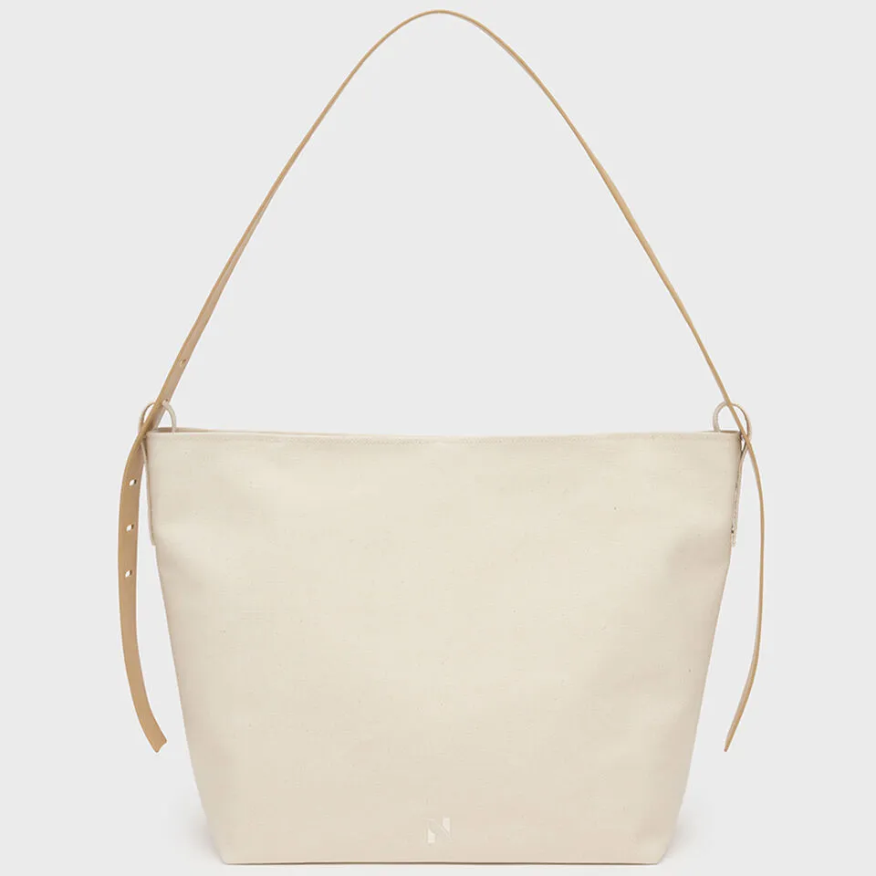 A/P 002 MORETEX WATER FLOW ECO LT STRAP SHOULDER BAG L_ECRU - 감도 깊은 취향 셀렉트샵 29CM